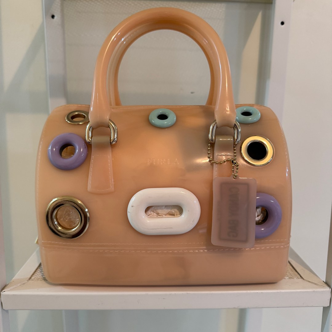 authentic furla jelly bag, Luxury, Bags & Wallets on Carousell