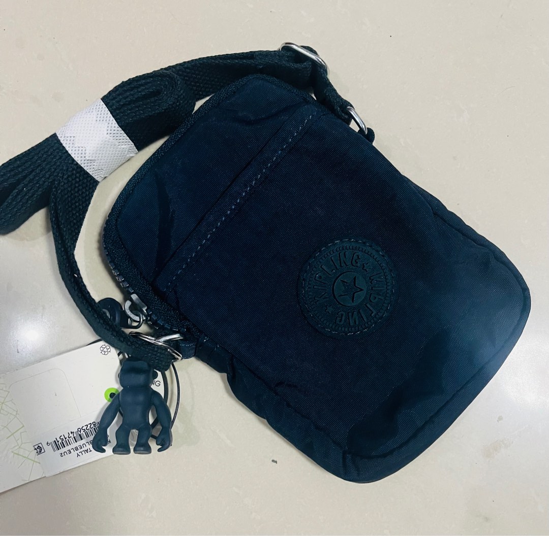Authentic Kipling Tally Crossbody Bag - Blue, Women's Fashion, Bags & Wallets, Cross-body Bags ...