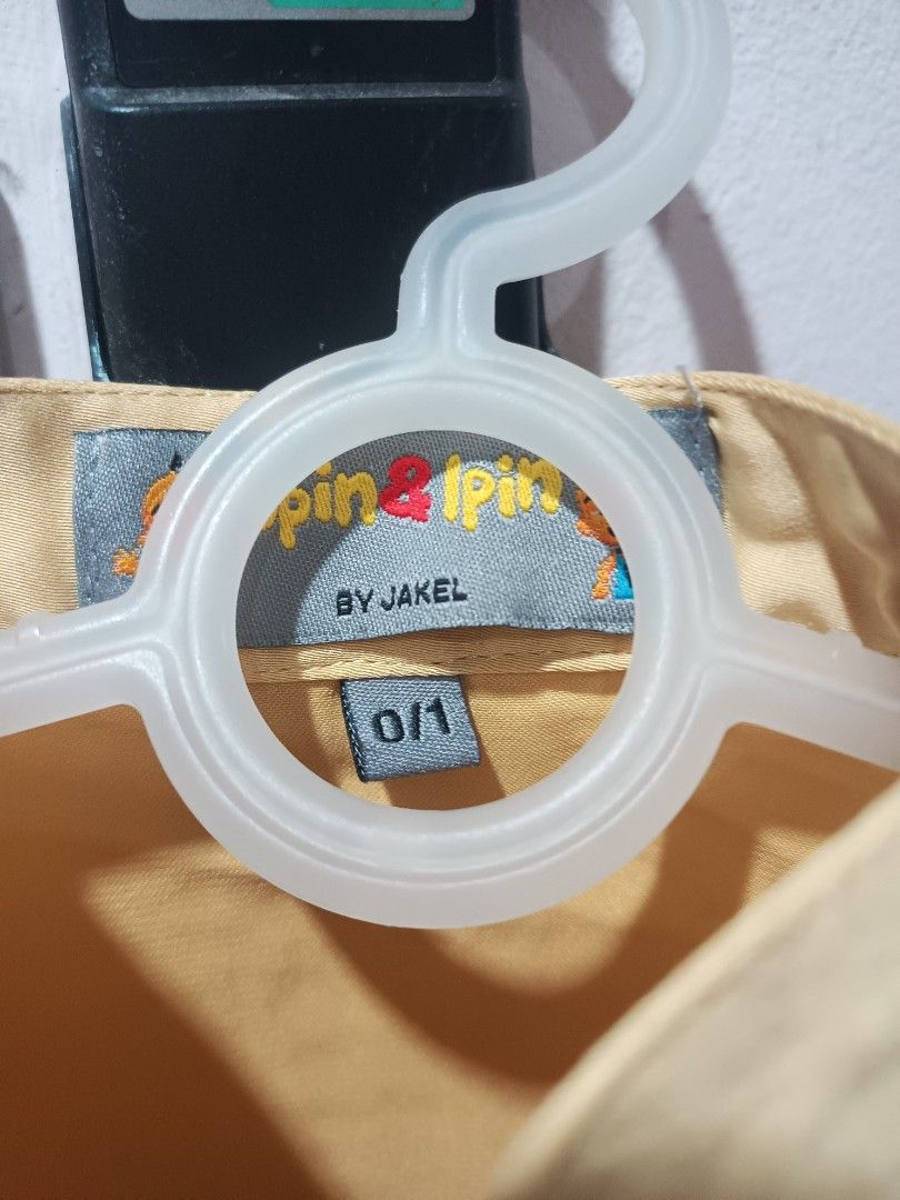 Baju Melayu Budak upin ipin warna kuning yellow pale gold beidge, Men's ...