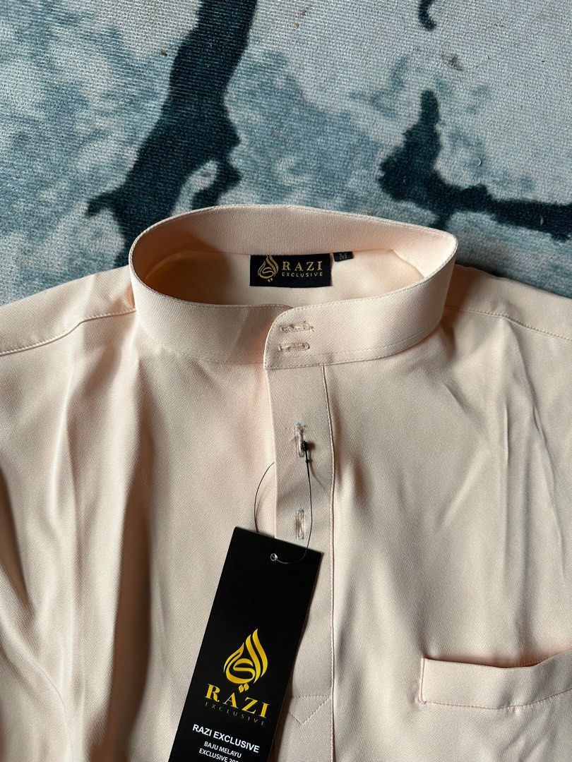 Baju Melayu Razi Exclusive, Men's Fashion, Muslim Wear, Baju Melayu on ...