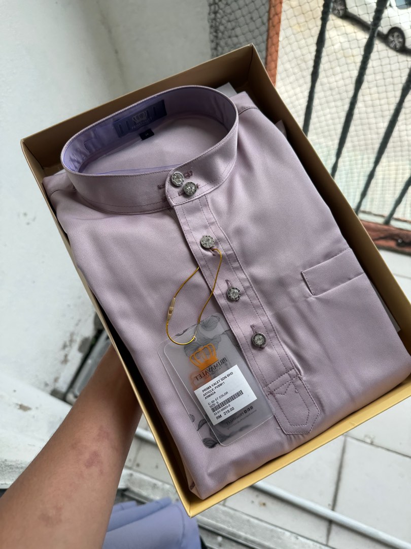 BAJU RAYA PRIMAVALET SLIM FIT UNTOUCHED, Men's Fashion, Muslim Wear ...