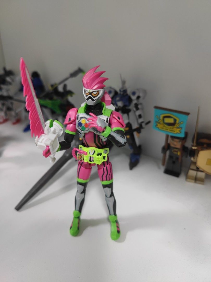 Bandai FRS Figure-Rise Stand Kamen Rider Ex-aid LV2, Hobbies & Toys ...