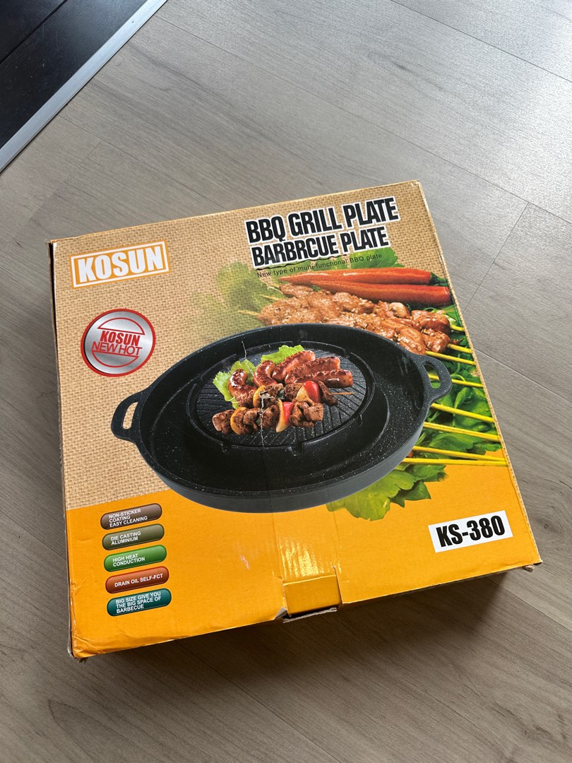 BBQ grill plate mookata, Furniture & Home Living, Kitchenware ...