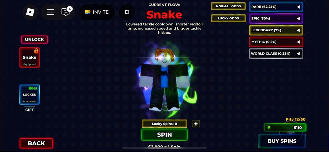 Blue lock rivals acc with kunigami and snake!, Video Gaming, Video ...