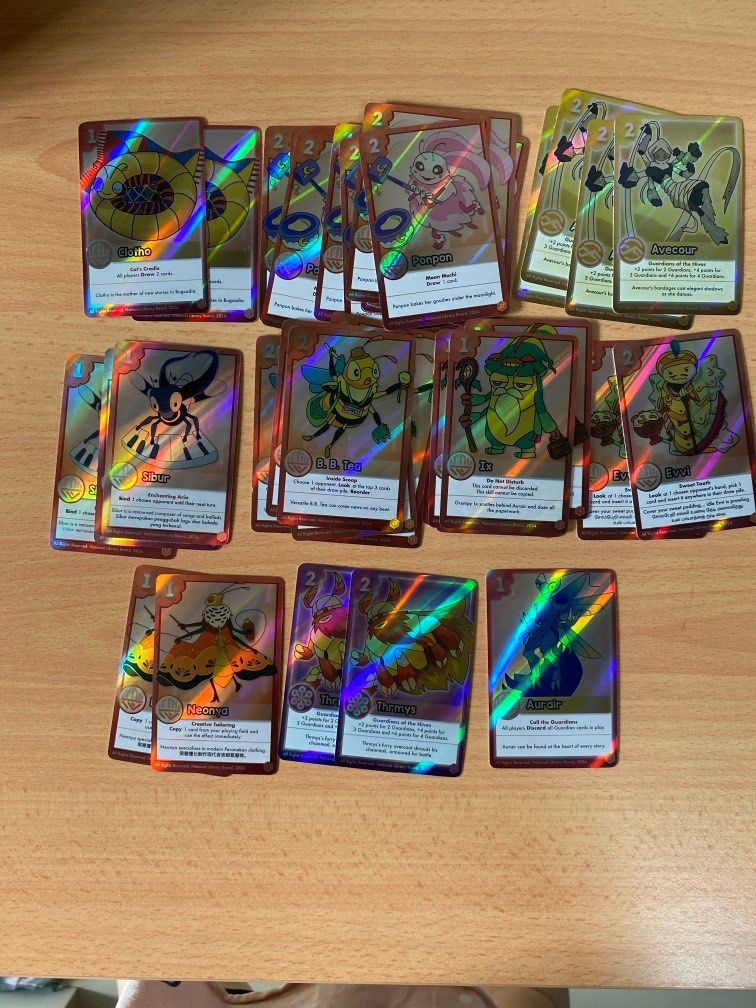 Book bugs 5 shiny and normal cards bookbug new release, Hobbies & Toys ...