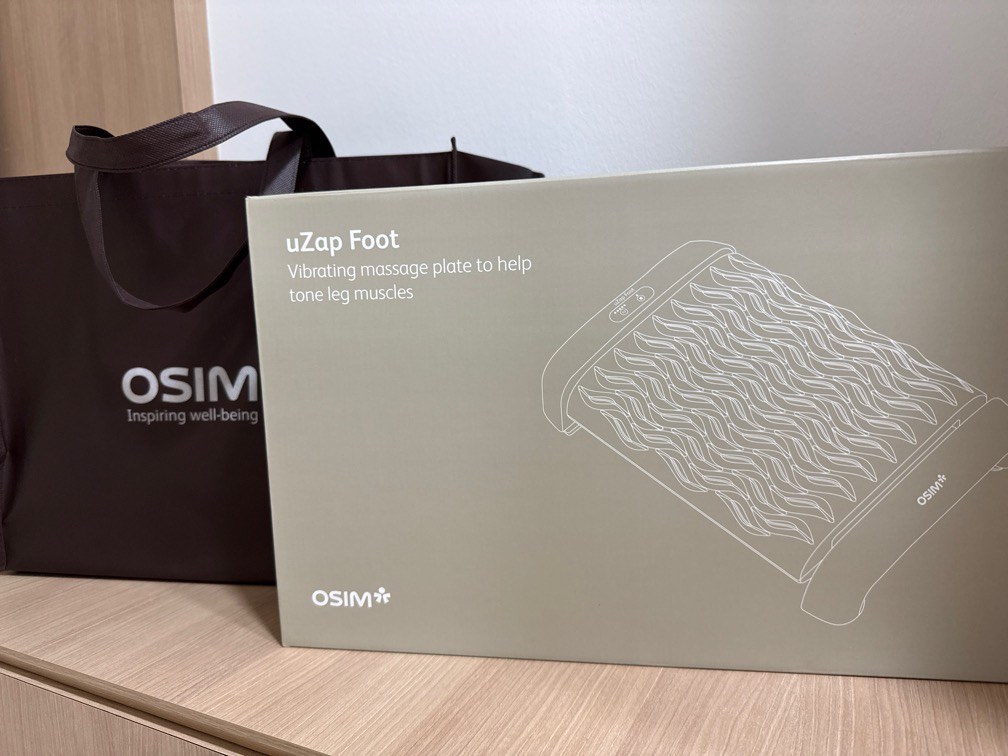 Brand new OSIM uZap Foot massager, Health & Nutrition, Massage Devices ...