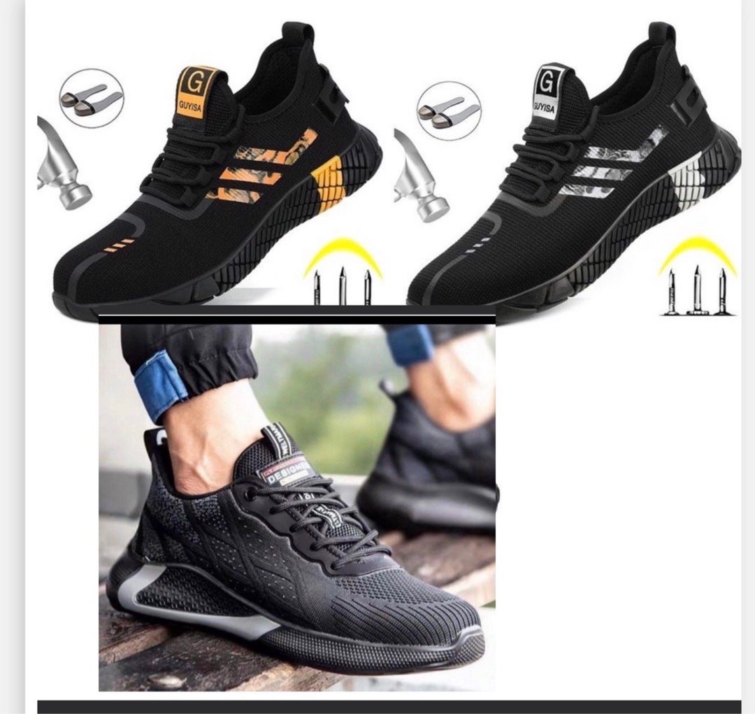 Brand New Safety Shoes Steel Toe Lightweight Breathable, Men's Fashion ...