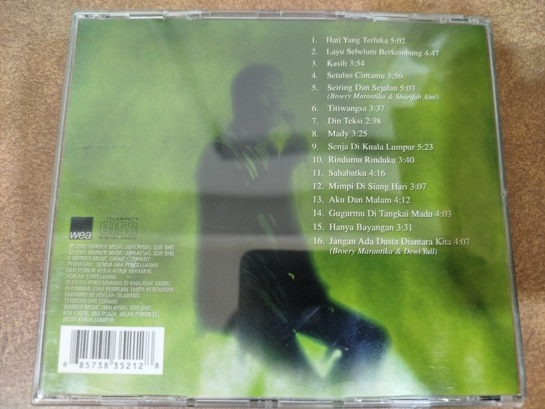 (CD) BROERY MARANTIKA: KOLEKSI TERUNGGUL, Hobbies & Toys, Music & Media ...