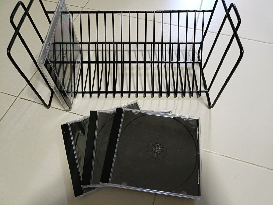 CD Disc Rack (Store Up to 20 Discs), Hobbies & Toys, Music & Media ...