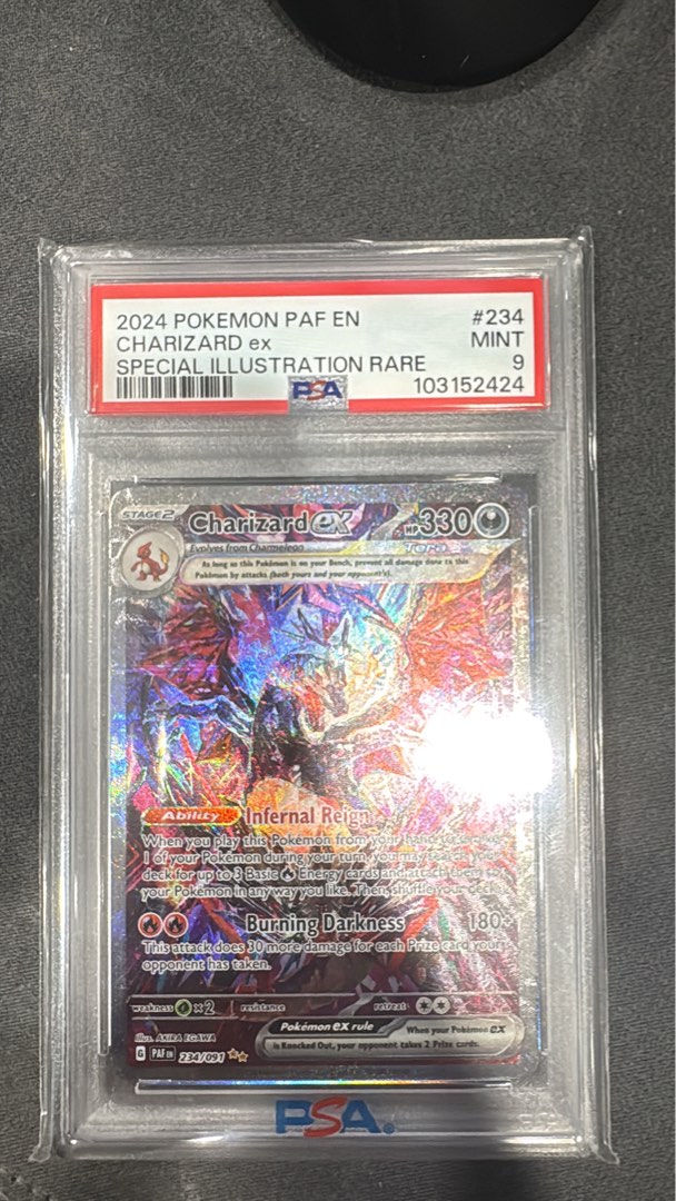 Charizard ex PSA 9, Hobbies & Toys, Memorabilia & Collectibles, Vintage ...