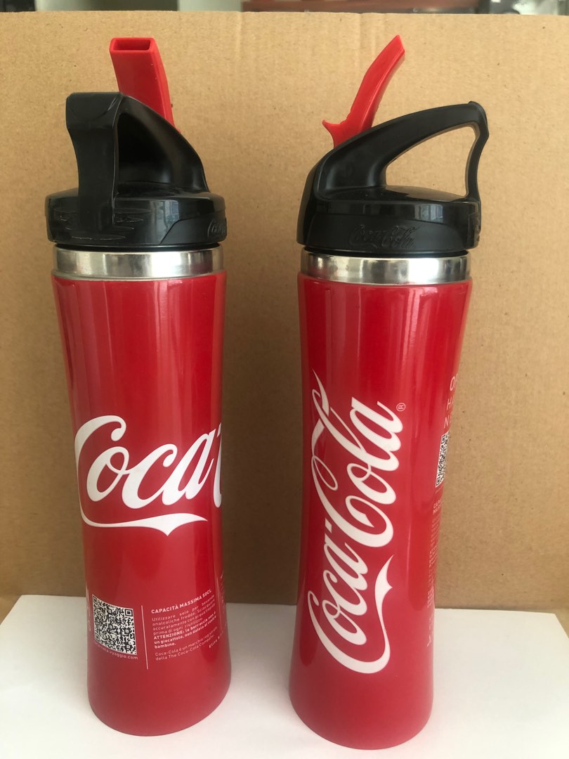Coca Cola flask 50 CL, 傢俬＆家居, 廚具和餐具, 廚水杯、水壺 - Carousell