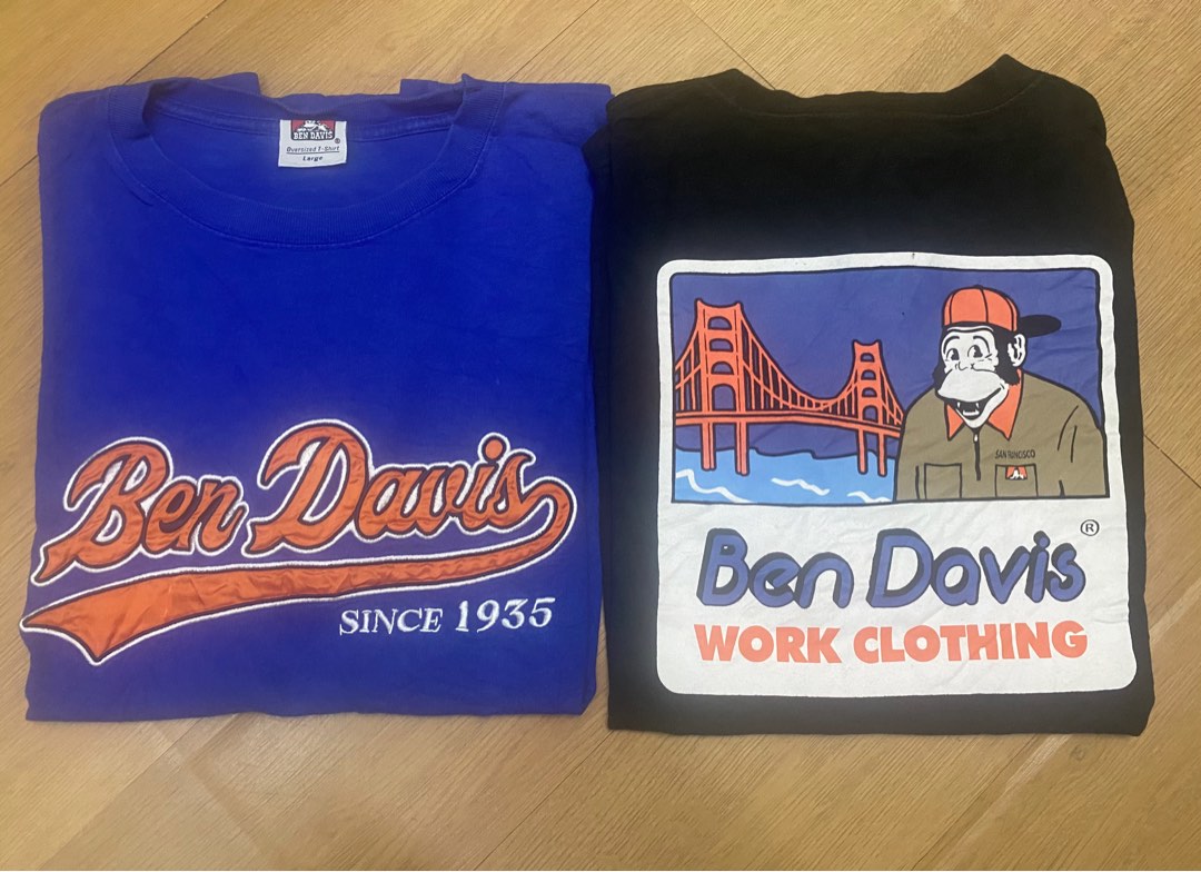 Combo Ben Davis Raya, Men's Fashion, Tops & Sets, Tshirts & Polo Shirts ...