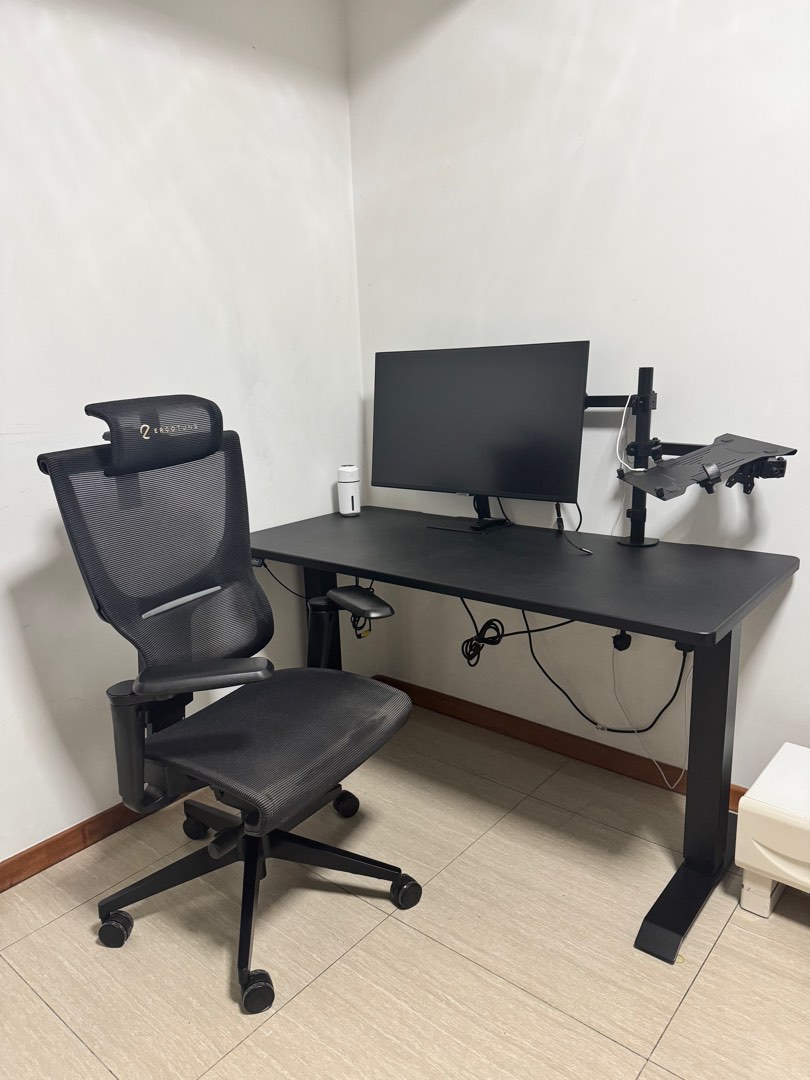 Computer Table Height Adjustable -Everdesk+ Lite with free delivery ...