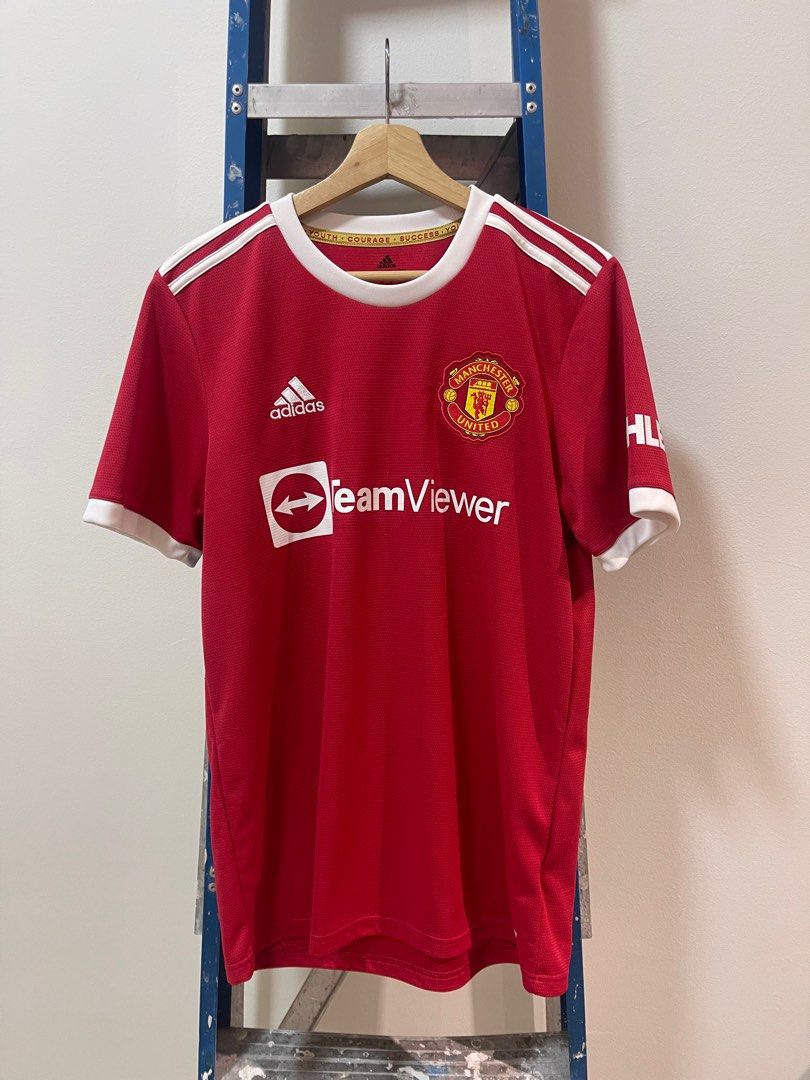 CR7 CRISTIANO RONALDO MANCHESTER UNITED 21/22 HOME KIT JERSEY, Men's ...