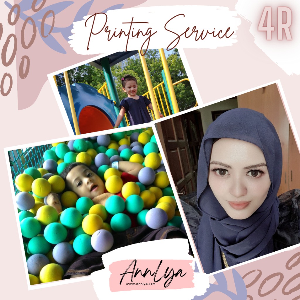 CUSTOM PRINTING SERVICE 4R GLOSSY PHOTO PRINT / CUCI GAMBAR 4R / 3R ...