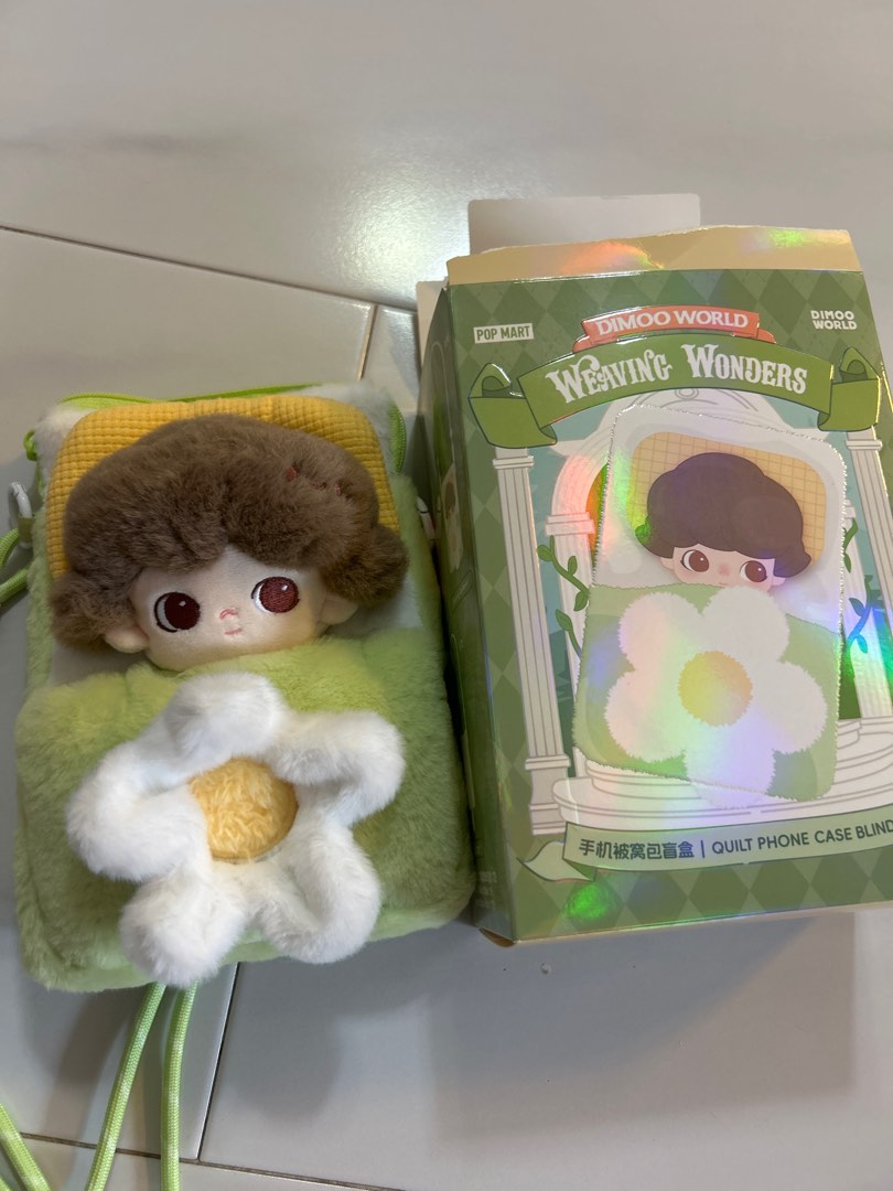 Dimoo weaving wonders phone bag, Luxury, Bags & Wallets on Carousell