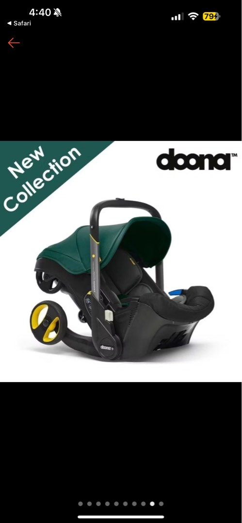 DOONA STROLLER BABY WITH TYRE COVER BOX INCLUDED, Babies & Kids, Going ...