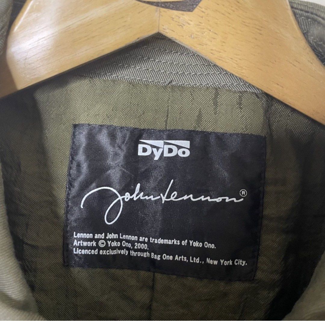Vintage 00s John Lennon Yoko Ono Artwork x Dydo Record Military Army ...