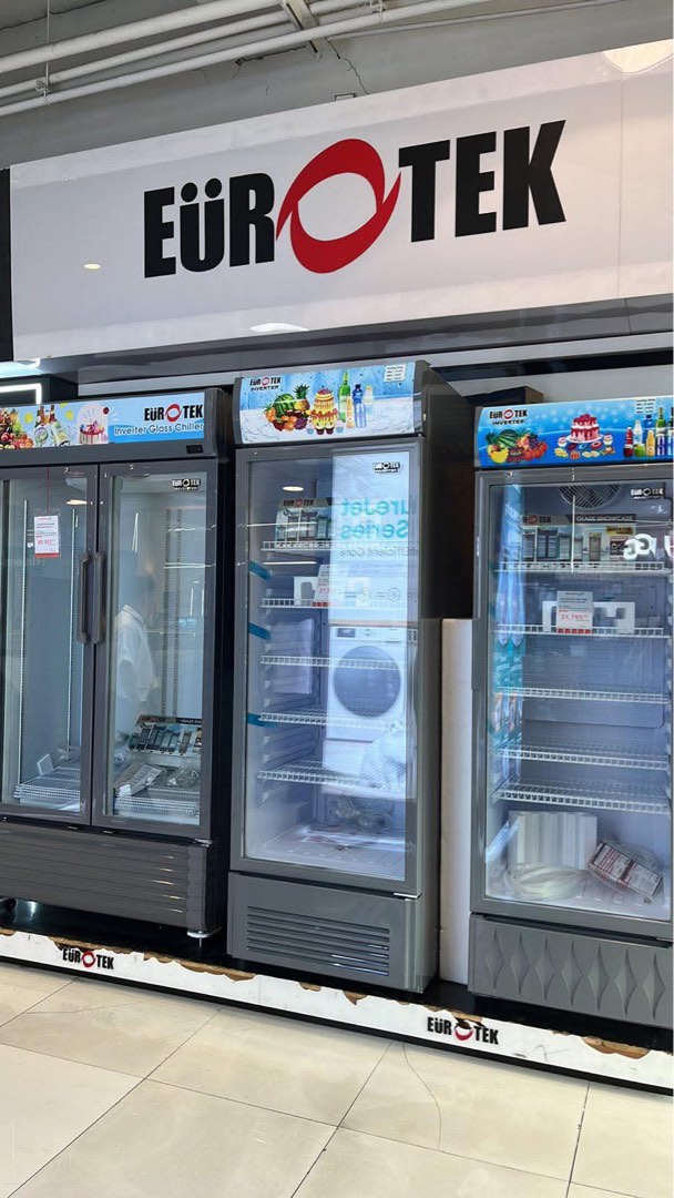 EUROTEK INVERTER SHOWCASE CHILLER, TV & Home Appliances, Kitchen ...