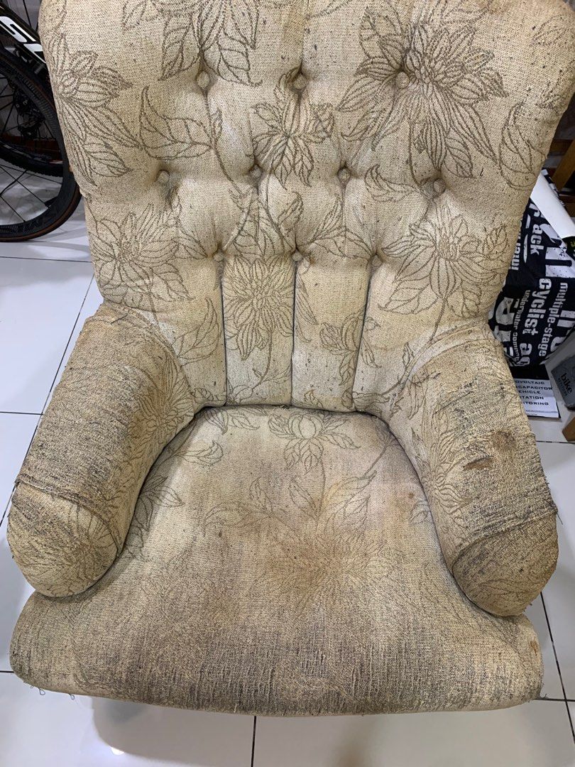 FELLA DESIGN WING CHAIR PAIR, Furniture & Home Living, Furniture ...