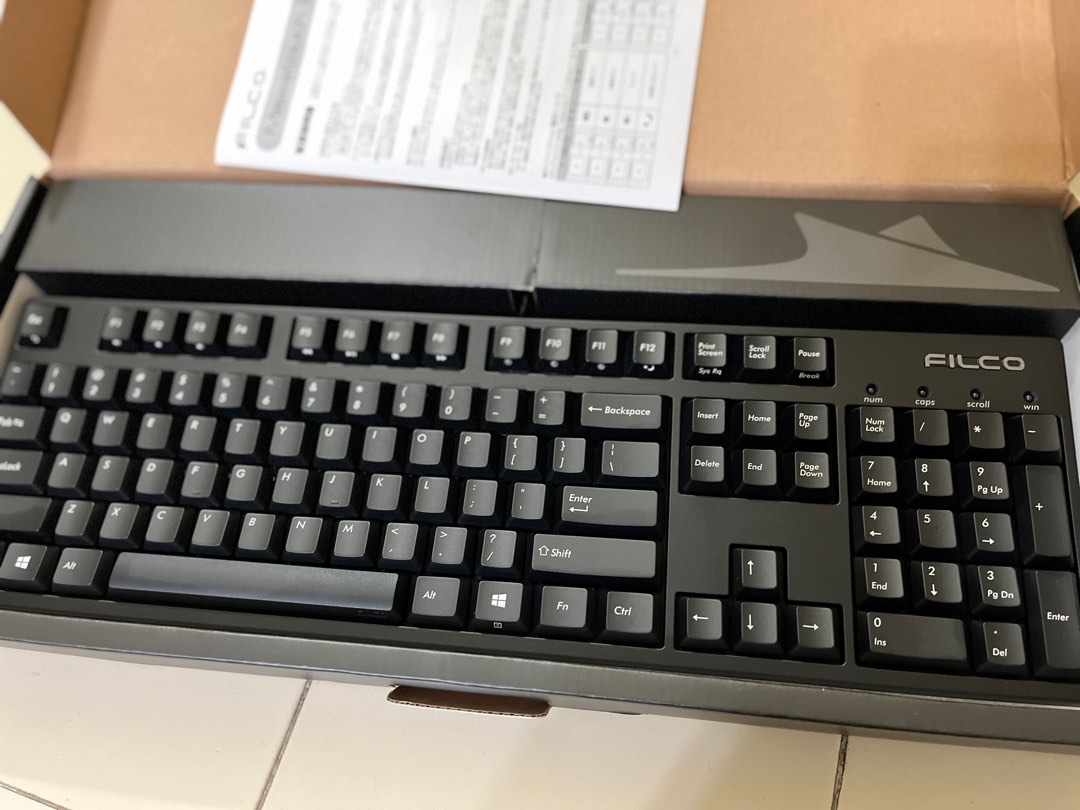 Filco Majestouch Stingray Mechanical Keyboard (Low Profile Cherry Mx ...