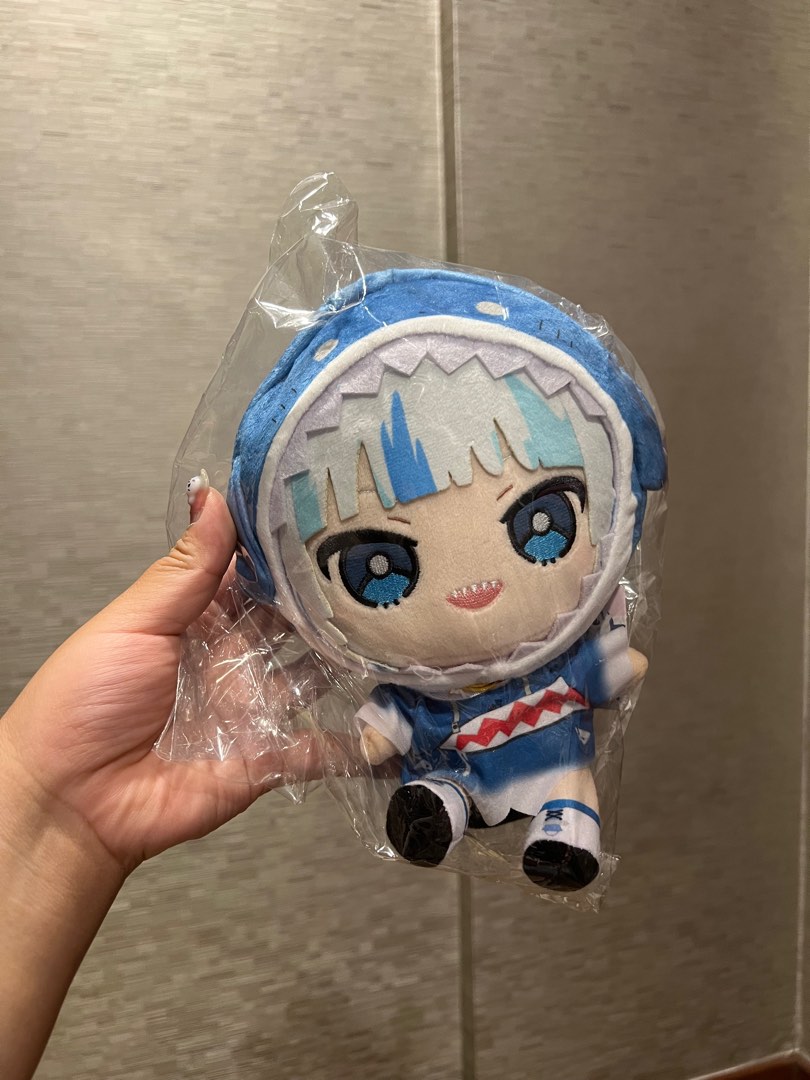 Friends with you Gawr Gura Plushie, Hobbies & Toys, Toys & Games on ...