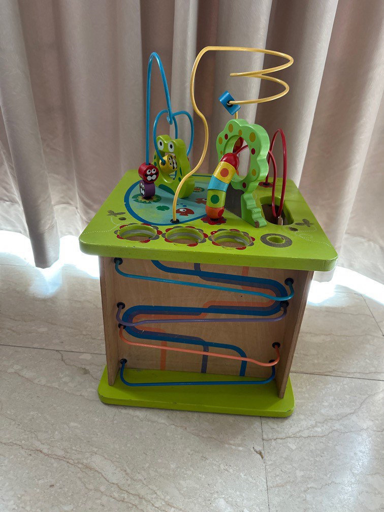 Hape Activity cube, Babies & Kids, Infant Playtime on Carousell
