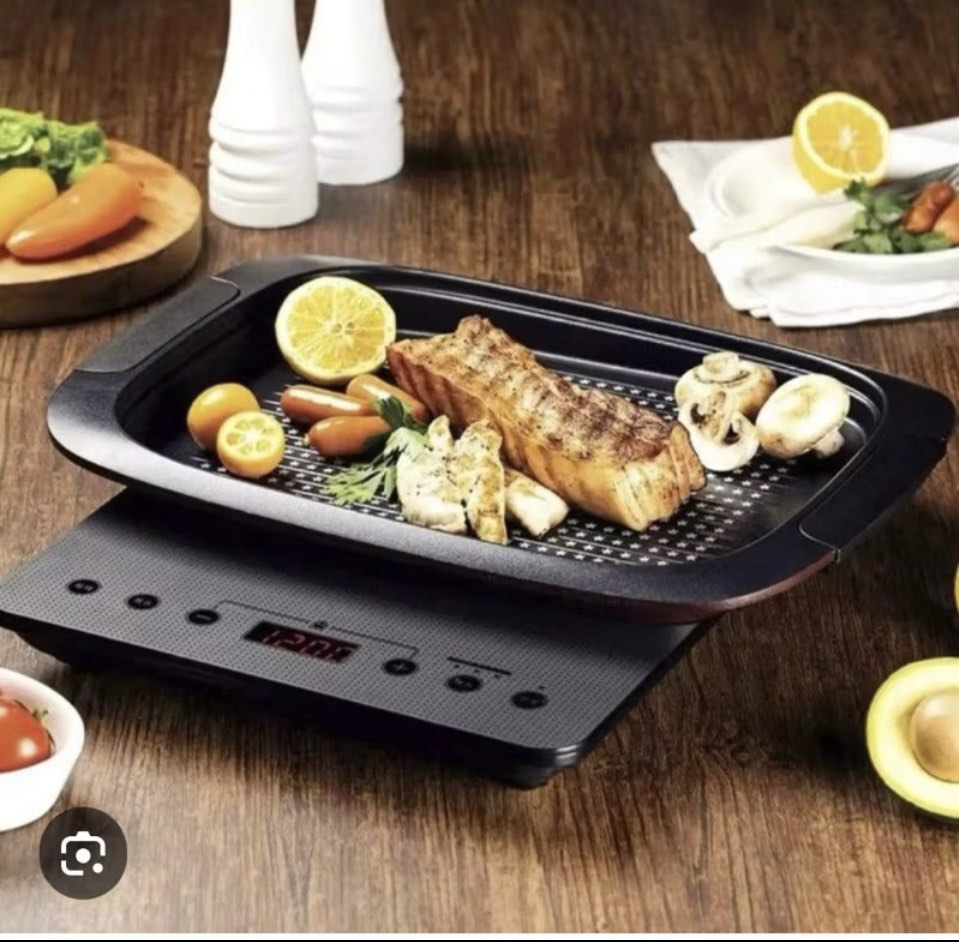 Happy Call Induction Cooker and Titanium Grill Pan IH, TV & Home ...