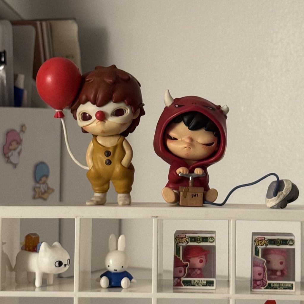 hirono persona destroy pop mart little mischief mime, Hobbies & Toys ...