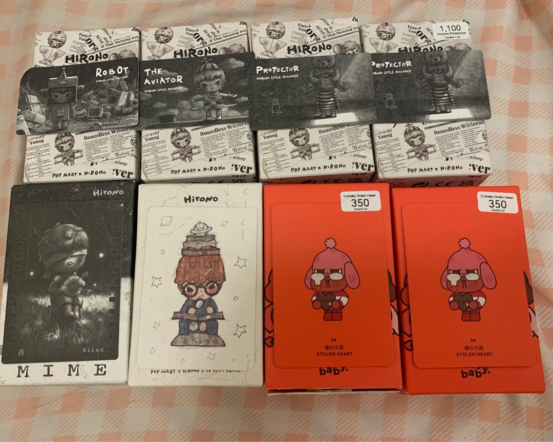 Hirono Protector Robot Little Mischief Geographer LPP Crybaby, Hobbies ...