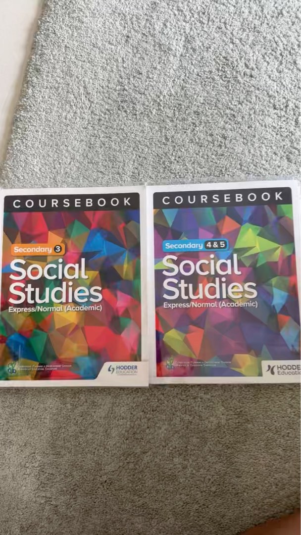 Hodder Education Secondary 3 Social Studies Textbook, Hobbies & Toys ...