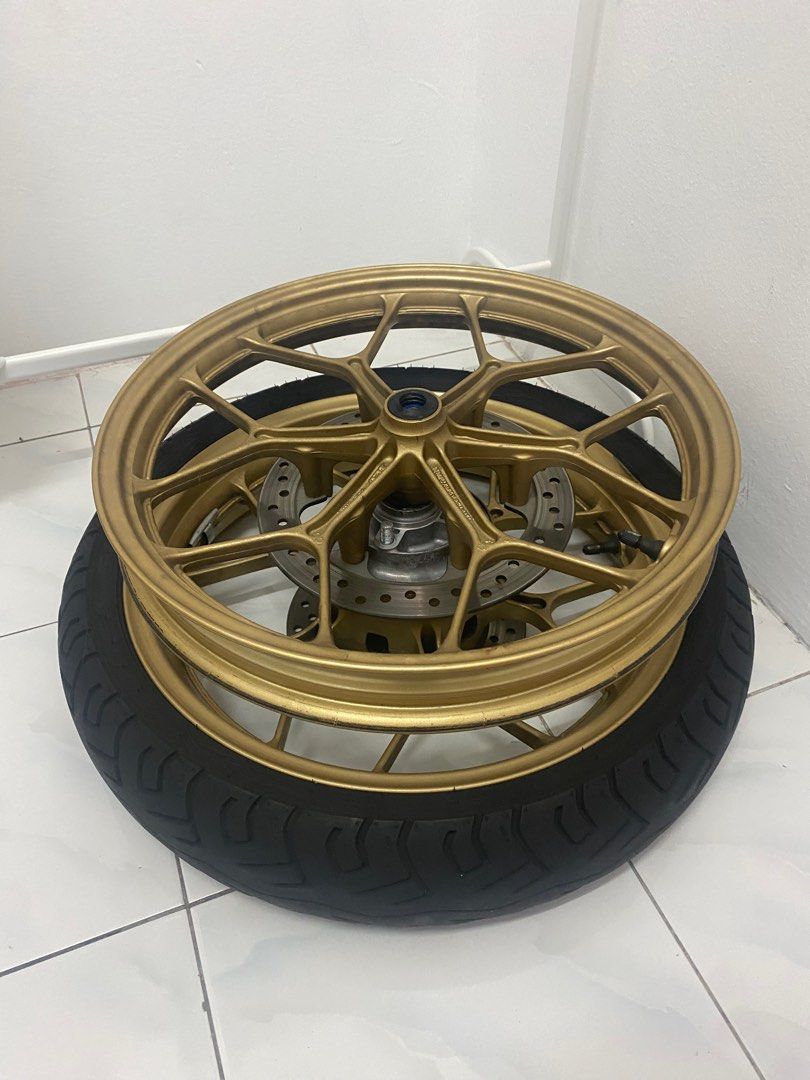 HONDA RS 150 V2 ORIGINAL RIM (Standard), Motorbikes on Carousell