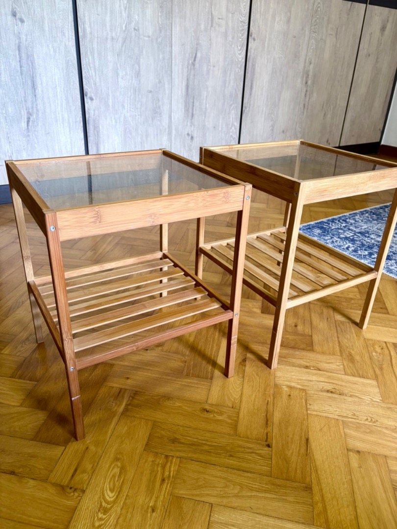 IKEA NESNA Bed Side Tables, Furniture & Home Living, Furniture, Tables ...