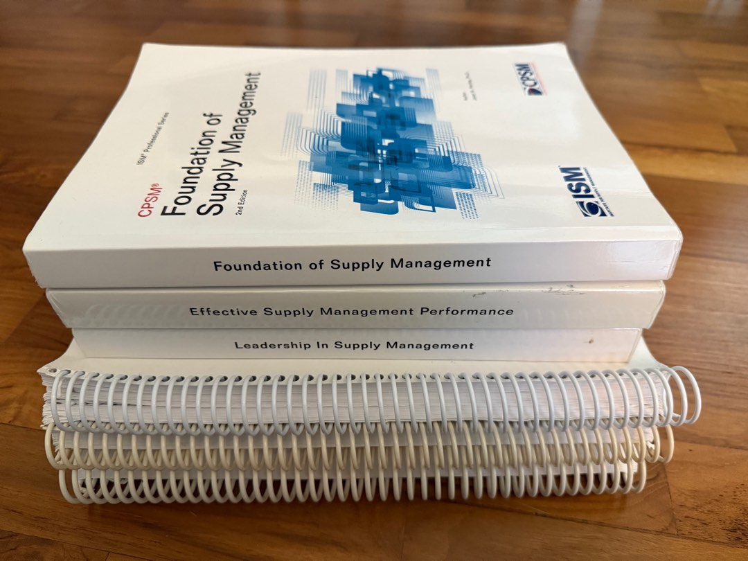 ISM CPSM Professional Series - Certified Professional in Supply Management (complete collection ...