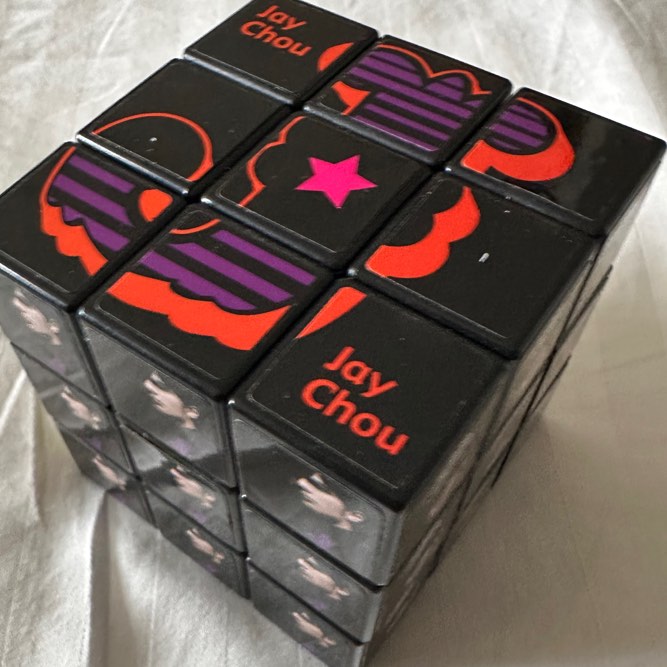 Jay Chou Rubix Cube, Hobbies & Toys, Memorabilia & Collectibles, Fan ...