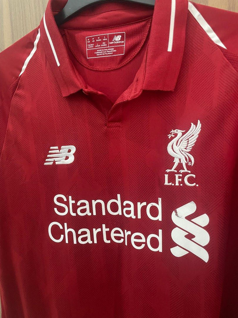 Jersey Liverpool FC 2018 Champions of UCL HOME Original FULL PATCH ...