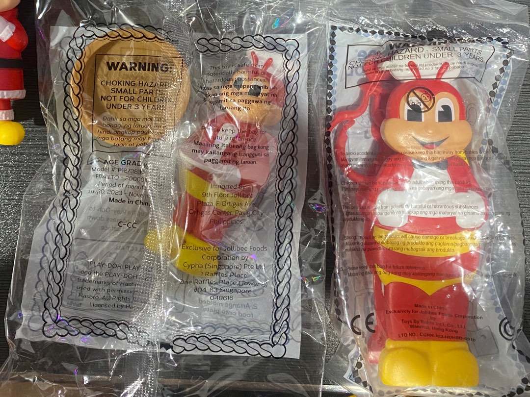 Jollibee Kiddie Meal Sealed Multi-Tool 2020 & Play-Doh 2024, Hobbies ...