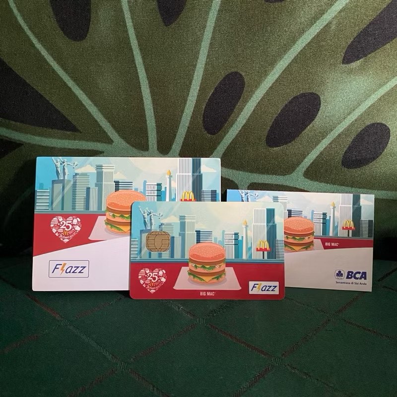 Kartu Flazz BCA Gen 1 McDonalds Original, Tiket & Voucher, Kartu Hadiah ...