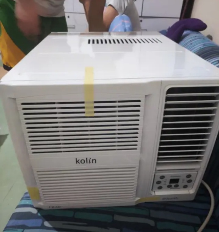 Kolin Quad Inverter Window type Aircon, TV & Home Appliances, Air ...