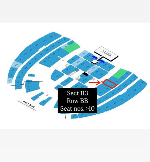 Lady Gaga Singapore 3 x Section 113 (24 May Sat), Tickets & Vouchers ...