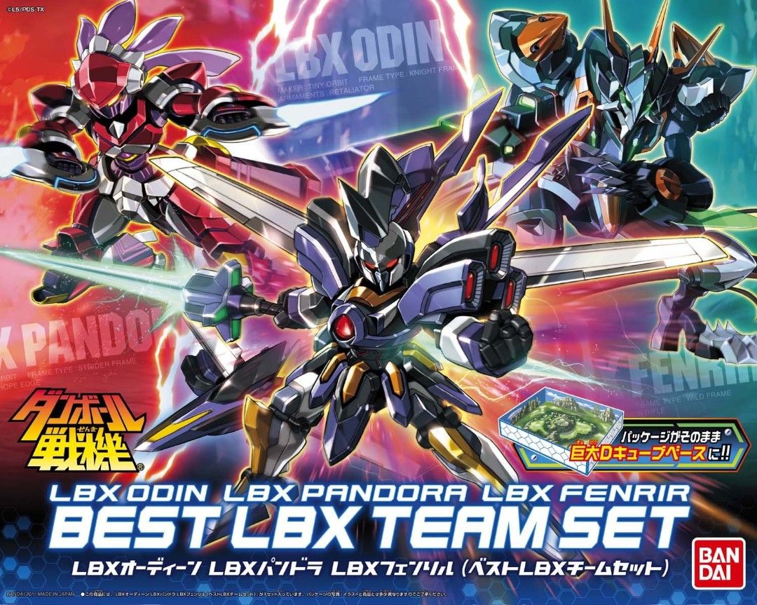LBX Little Battle Experience Best Team Odin, Pandora & Fenrir, Hobbies & Toys, Toys & Games on ...