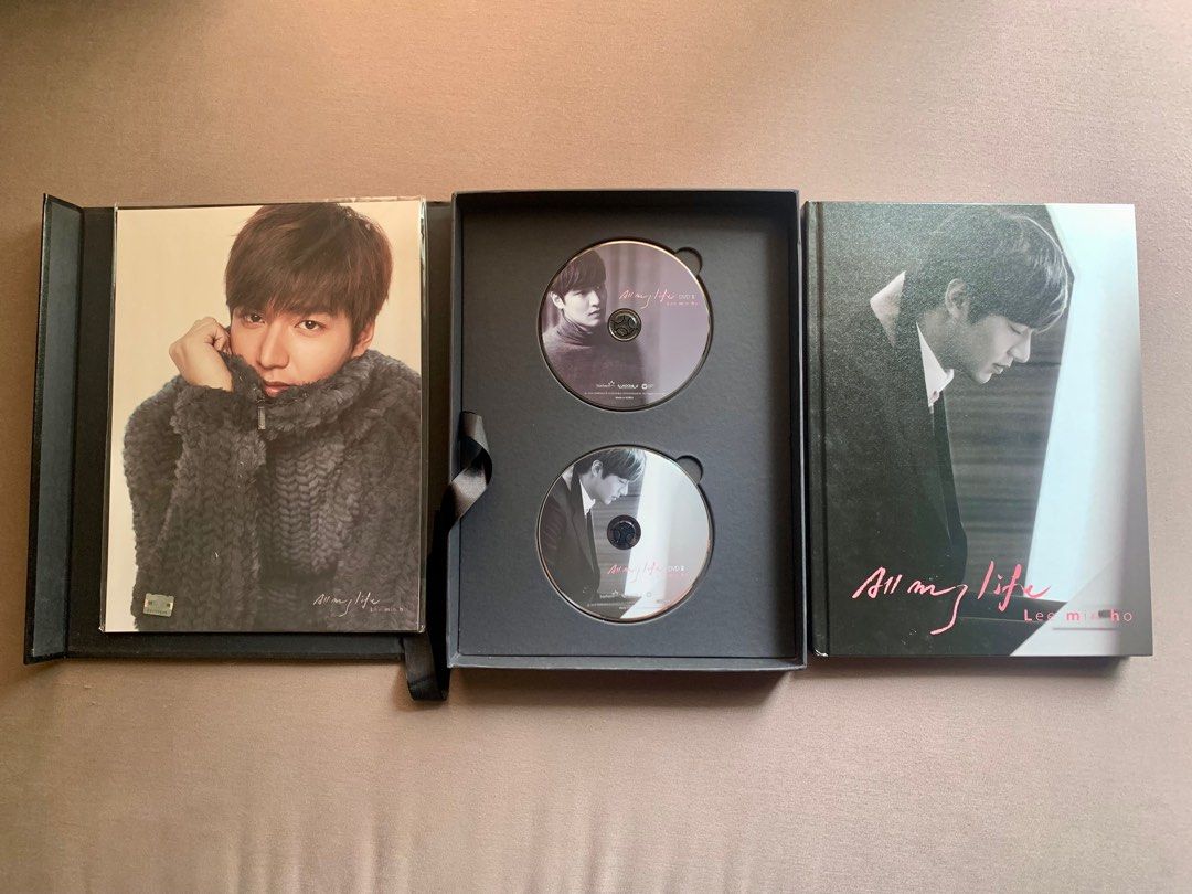 Lee Min Ho - All My Life (DVD & Photo Book), Hobbies & Toys ...