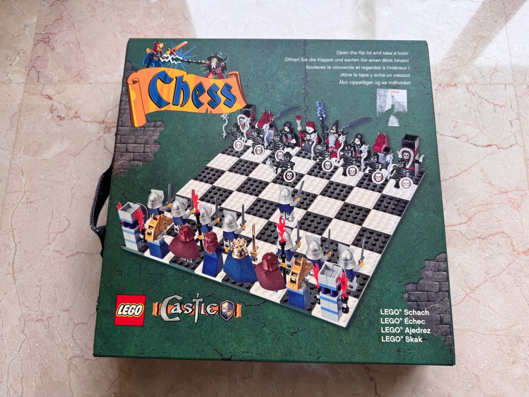Lego Castle Chess Set 852001, Hobbies & Toys, Memorabilia ...
