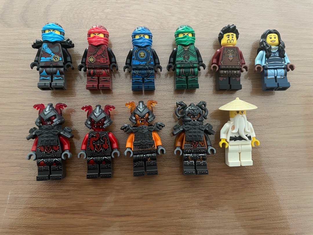 Lego Ninjago Minifigures Bundle (Hands of Time), Hobbies & Toys, Toys ...