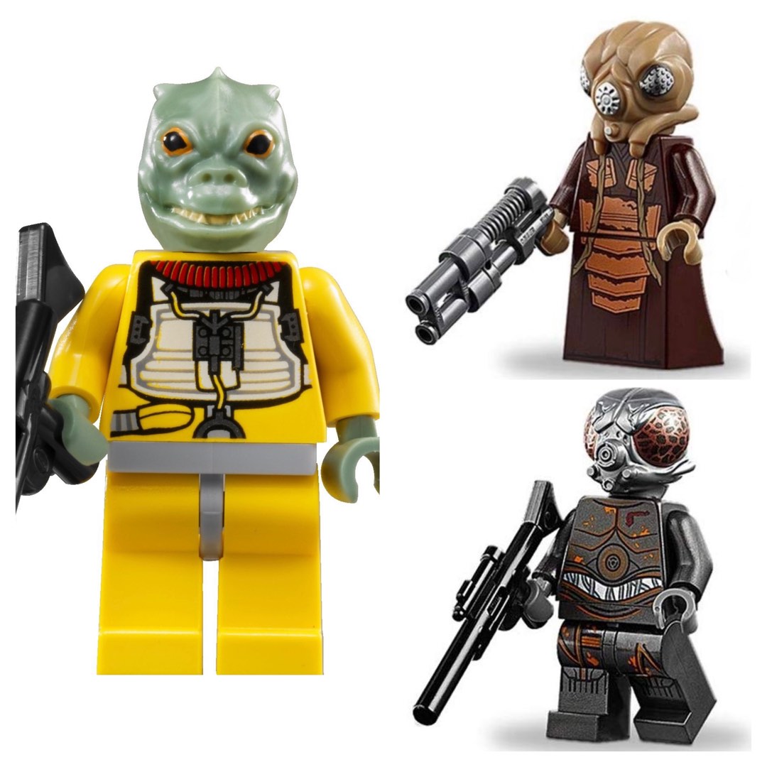 LEGO Star Wars 75243 Slave-I Zuckuss 4-LOM 8097 Bossk Boba Fett ...