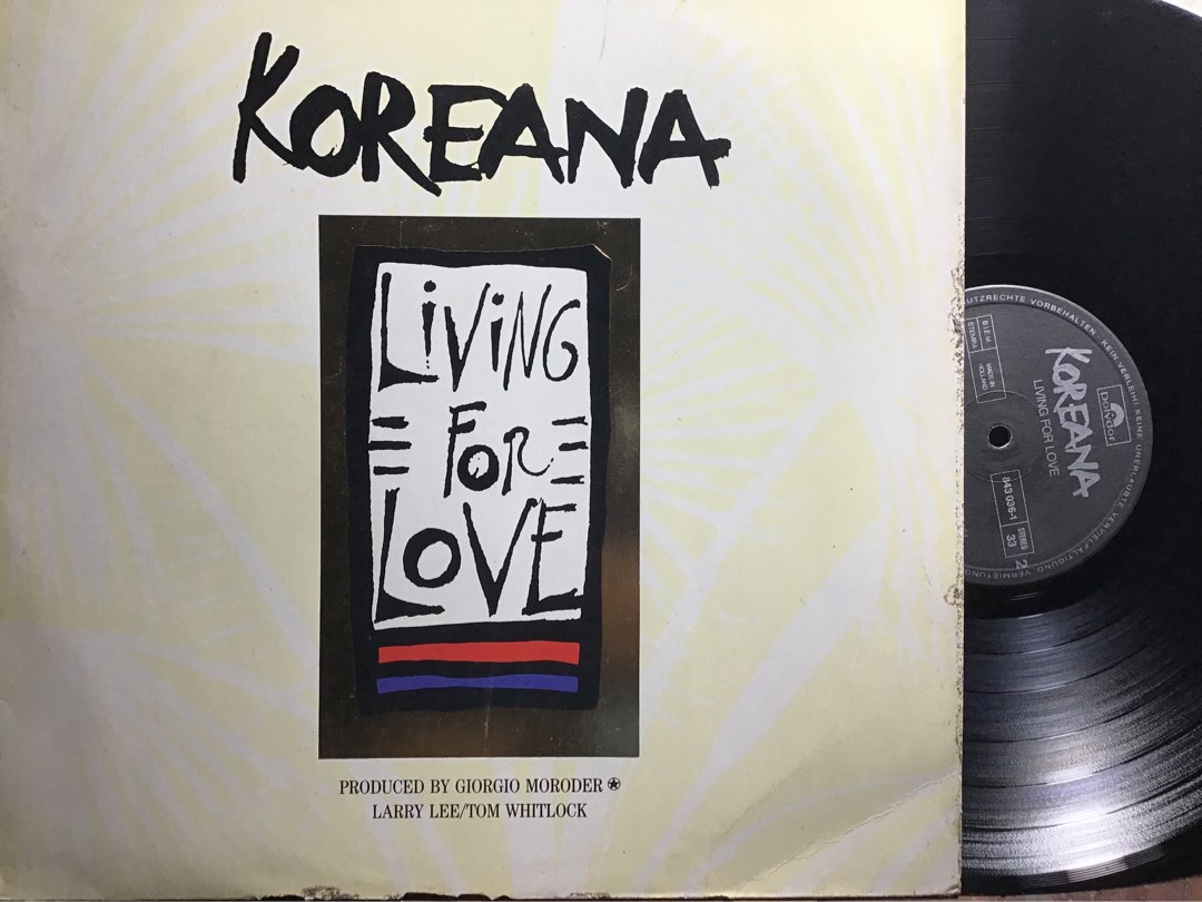 LP Koreana - Giorgio Moroder Tom Whitlock OOP VINTAGE VINYL RECORD ...