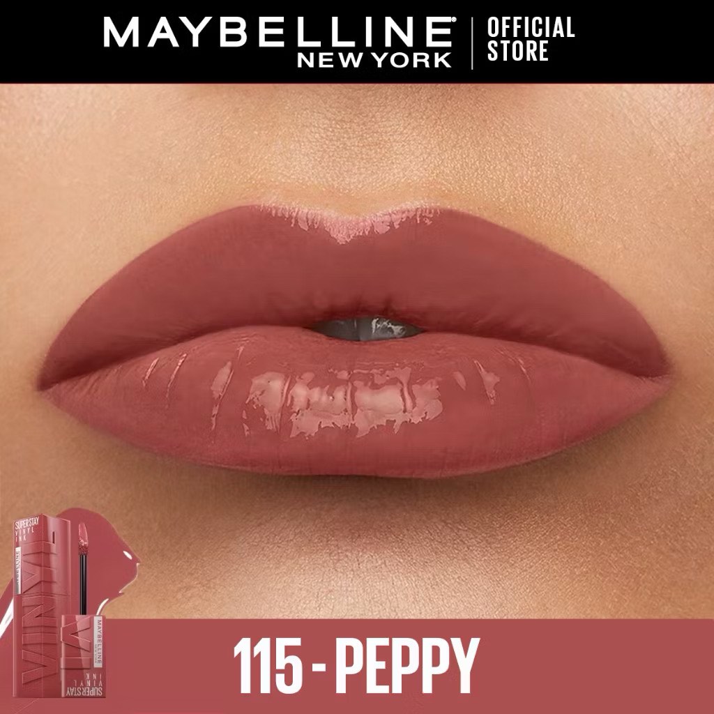 Maybelline Vinyl Ink Peppy, Beauty & Personal Care, Face, Makeup on ...