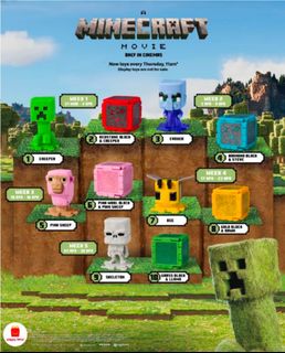 Authentic McDonald MCD MACDONALD minecraft movie - minecraft collector ...