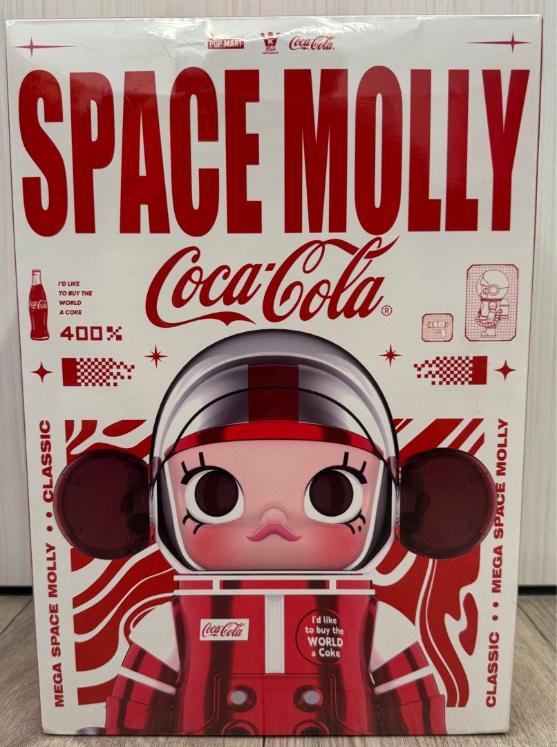 Mega Space Molly Coca Cola v2 400% for sale!, Hobbies & Toys, Toys ...