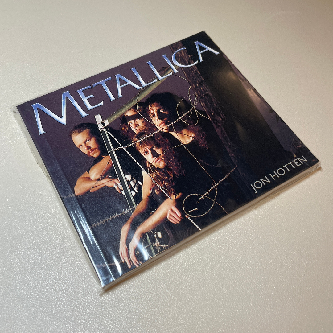Metallica Jon Hotten Booklet History Biography Guide 1994, 興趣及遊戲, 書本 ...